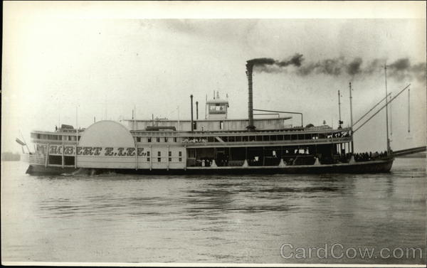 Steamer "Robert E. Lee" Steamers Postcard