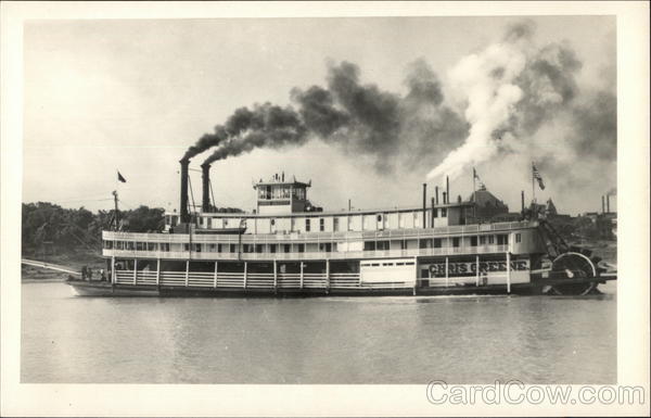 Steamer "Chris Greene" Steamers Postcard
