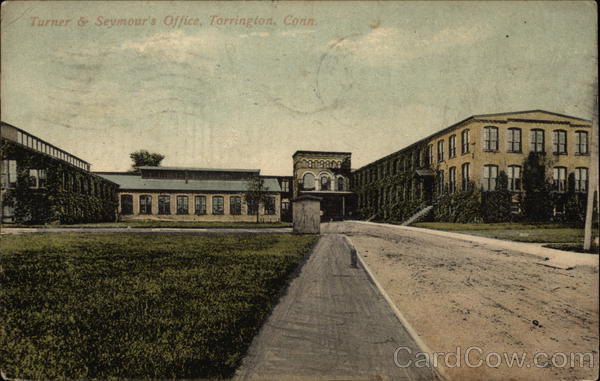 Turner & Seymour's Office Torrington, CT Postcard