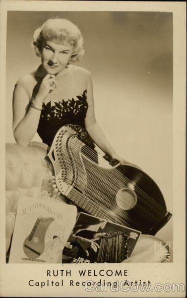 Ruth Welcome Women Postcard