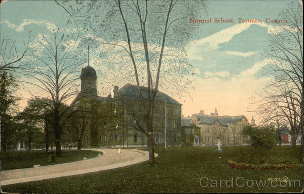Normal School Toronto, ON Canada Ontario Postcard