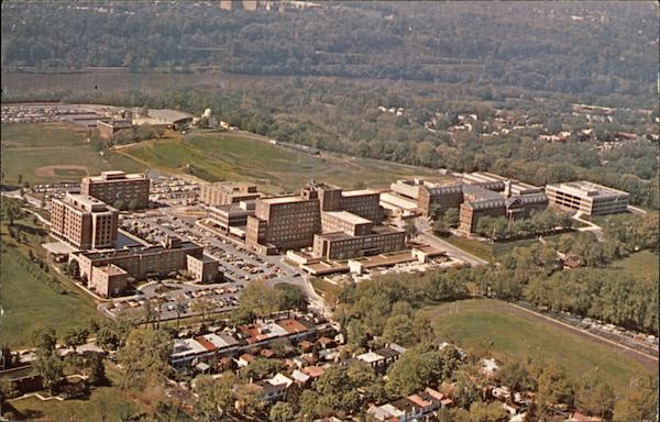 Aerial View of the Medical Center Washington, DC Washington DC Postcard
