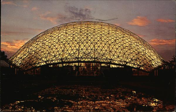 Climatron at Missouri Botanical Garden St. Louis, MO Postcard