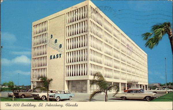The 300 Building St. Petersburg, FL Postcard
