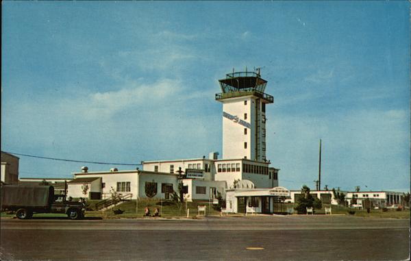 Base Operations Building and Tower Lockbourne Air Force Base, OH Postcard