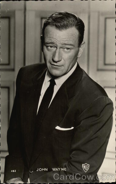 John Wayne Actors Postcard