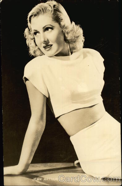 Jean Arthur Actresses Postcard