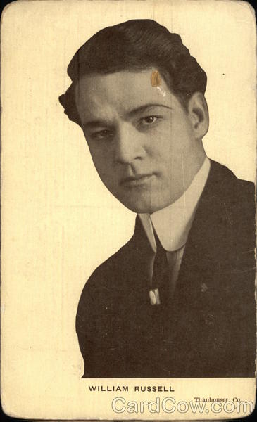 William Russell Actors Postcard