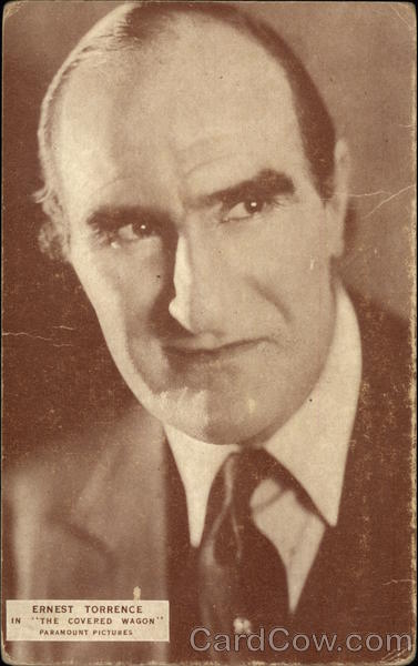 Ernest Torrence Actors Postcard