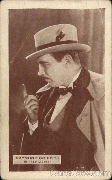Raymond Griffith Actors Postcard