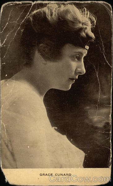 Grace Cunard Actresses Postcard