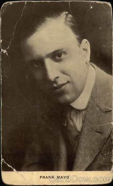 Frank Mayo Actors Postcard