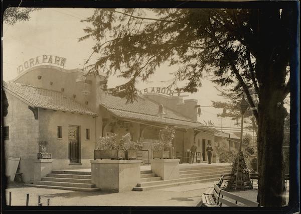 Idora Park - Entrance Oakland, CA Original Photograph