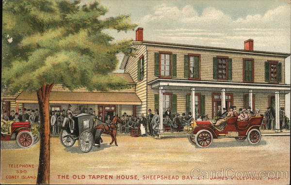 Old Tappen House, Long Island - James Villepigue, Prop. Sheepshead Bay ...