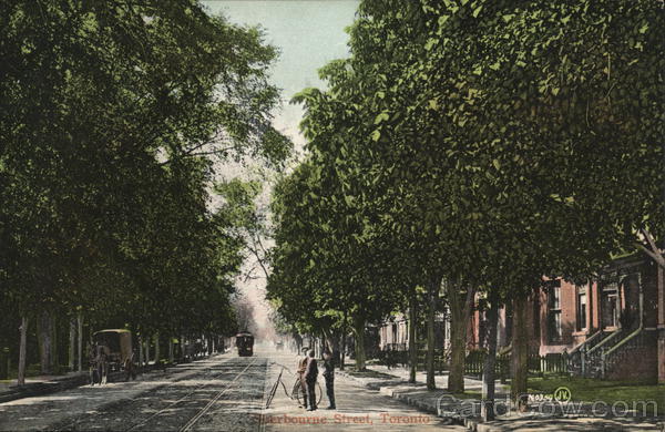 Sherbourne Street Toronto, ON Canada Ontario Postcard