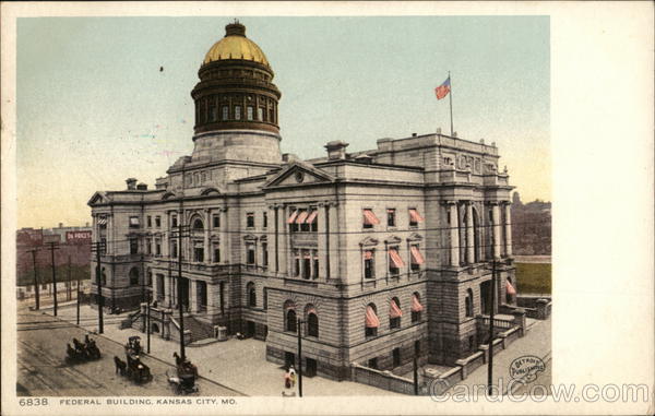 Federal Building Kansas City, MO Postcard