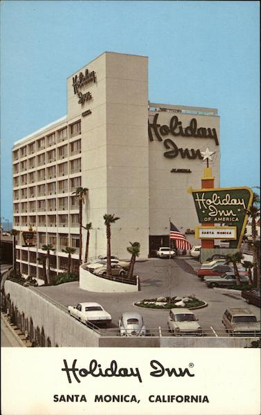 Holiday Inn Santa Monica, CA Postcard