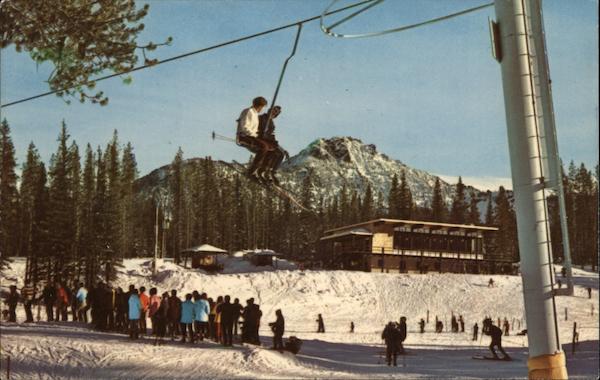 Anthony Ski Area North Powder, OR Postcard