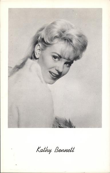 Kathy Bennett Actresses Postcard