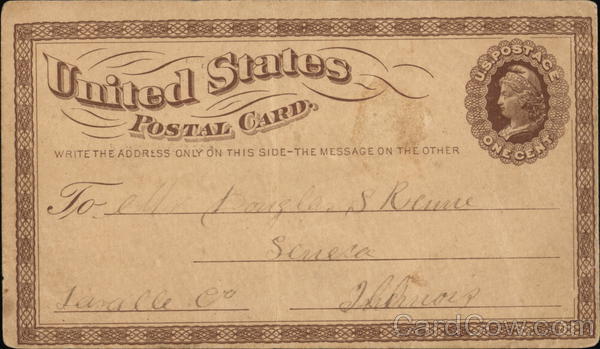 United States Postal Card Postal Cards