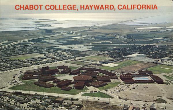 Chabot College Hayward, CA Postcard