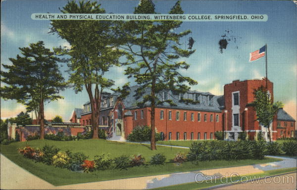 Health-Physical Education Building, Wittenberg College Springfield, OH ...