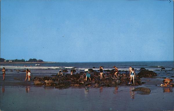 Rye Beach New Hampshire Postcard
