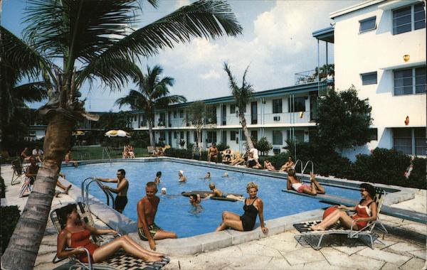 The Edward James Resort Hotel St. Petersburg, FL Postcard