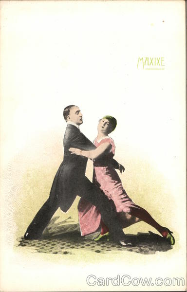 Maxixe Dancing Postcard