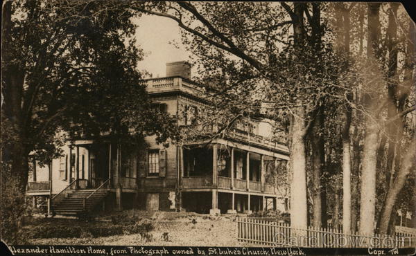 Alexander Hamilton House New York, NY Postcard