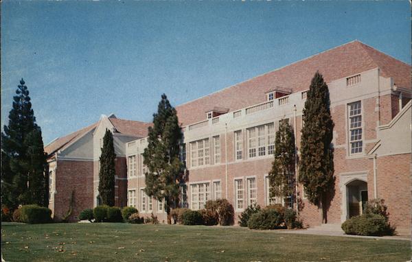 Pittsburg Junior High School California Postcard