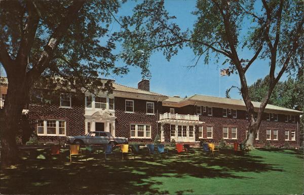 I.B.M. Homestead Johnson City, NY Postcard