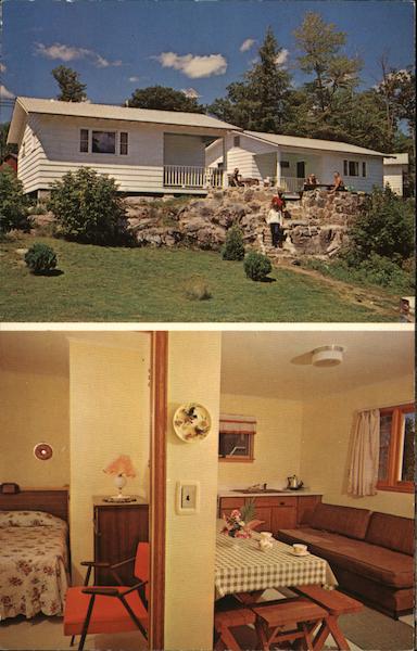 Cool Ledge Resort Diamond Point, NY Postcard