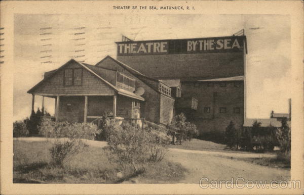 Theatre By The Sea Matunuck, RI Postcard