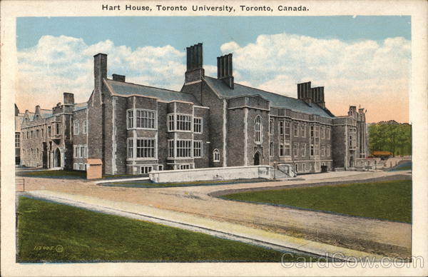 Hart House, Toronto University Ontario Canada Postcard