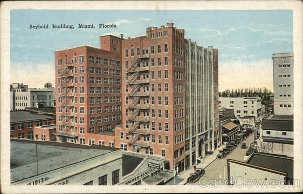 Seybold Building Miami, FL Postcard