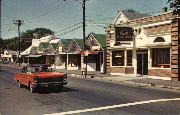 Main Street Dennis Port, MA Postcard