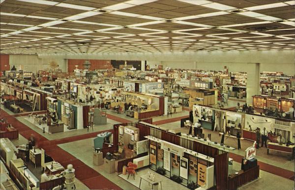 Cobo Hall and Convention Arena - Exhibit Hall Detroit, MI Postcard