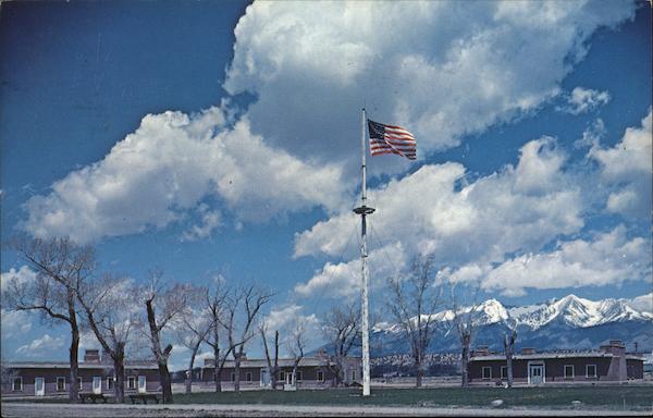 State Historical Society of Colorado Fort Garland, CO Postcard