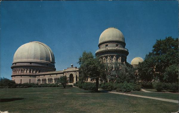Yerkes Observatory, Lake Geneva Williams Bay, WI Postcard