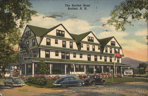 The Bartlett Hotel New Hampshire Postcard