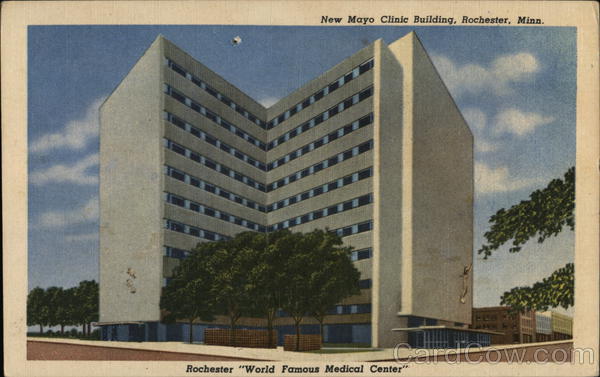 New Mayo Clinic Building Rochester, MN Postcard