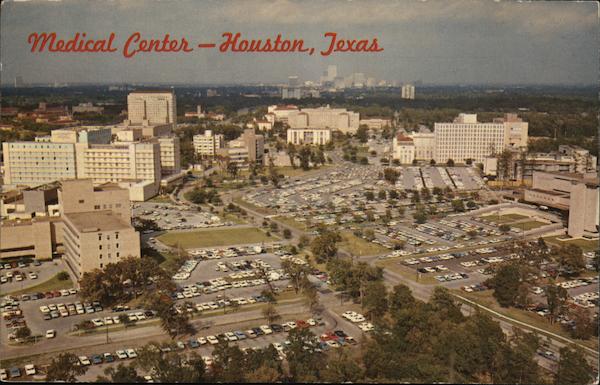 Medical Center Houston, TX Steve Dodson Postcard