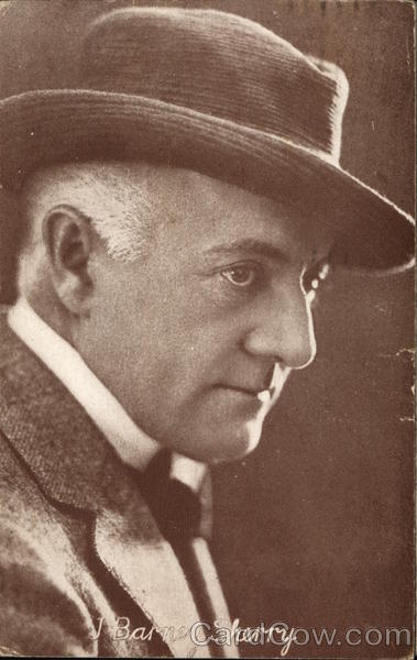 B&W Photo of Actor J. Barney Sherry Actors Postcard