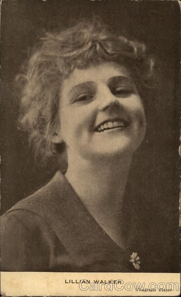 Lillian Walker Actresses Postcard
