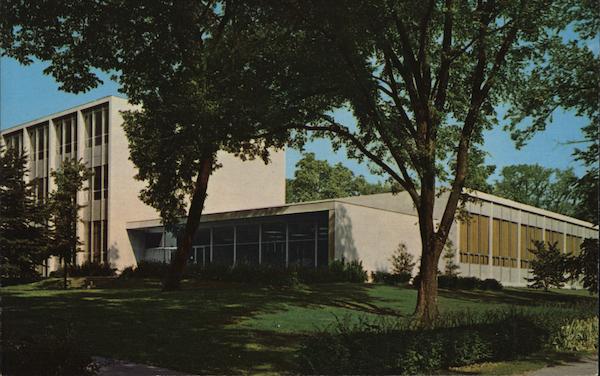 Library, Southwest Missouri State College Springfield, MO Postcard