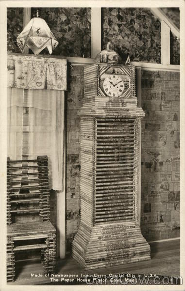 The Paper House Pigeon Cove, MA Postcard