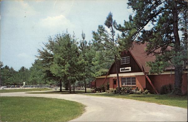 Spanish Trails, KOA Madison, FL Postcard