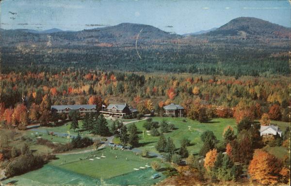 Spalding Inn Club Whitefield, NH Postcard