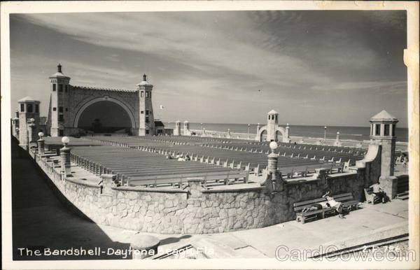 The Bandshell Daytona Beach, FL Postcard